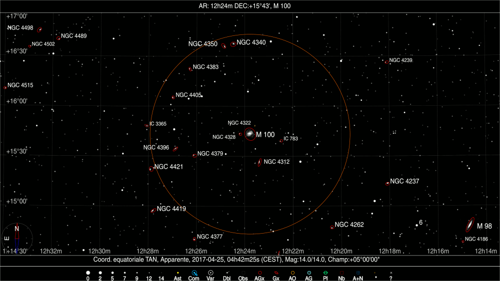 Messier 100 – Association Sterenn