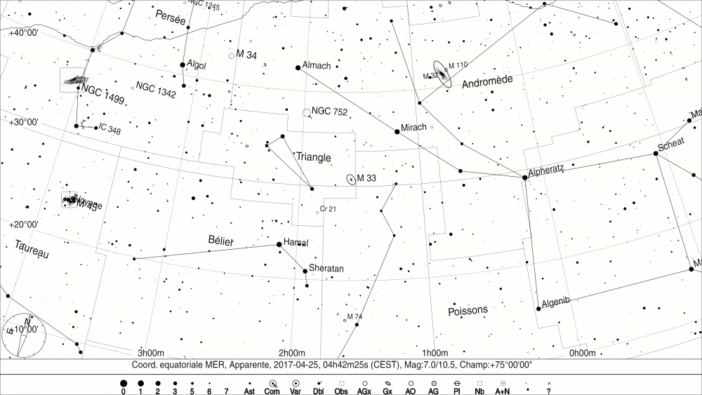 Messier 33 – Association Sterenn