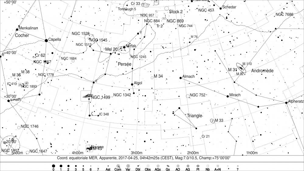 Messier 34 – Association Sterenn