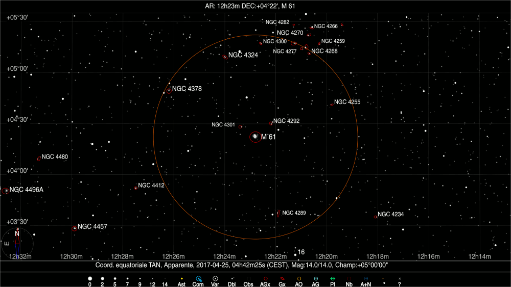 Messier 61 – Association Sterenn