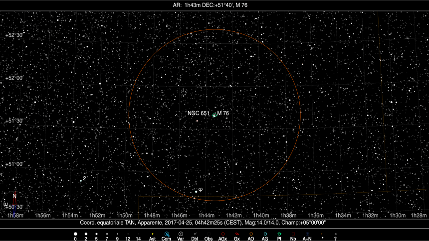 Messier 76 – Association Sterenn