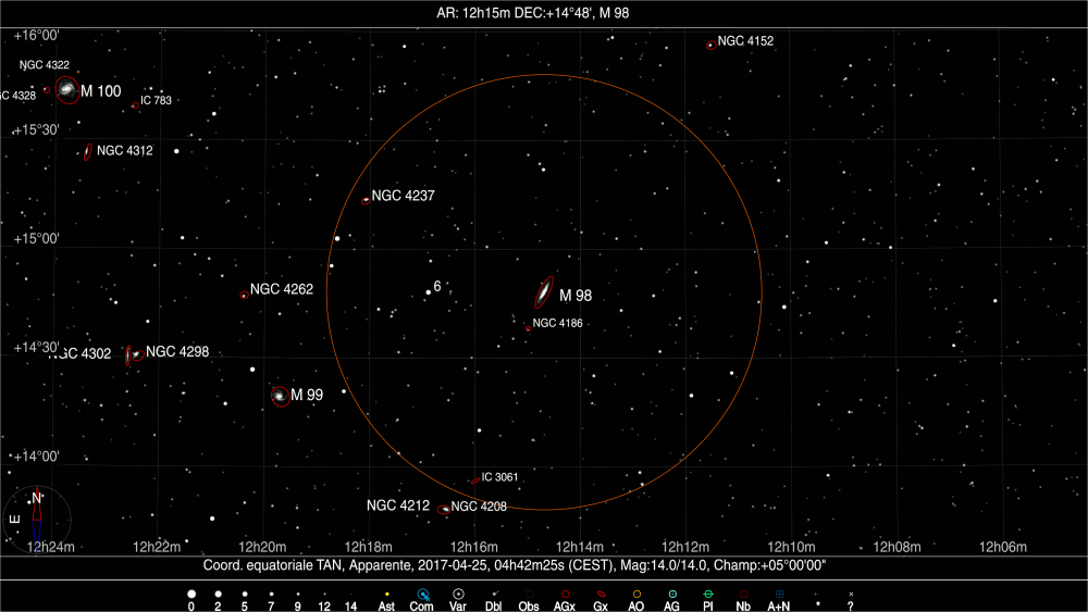 Messier 98 – Association Sterenn